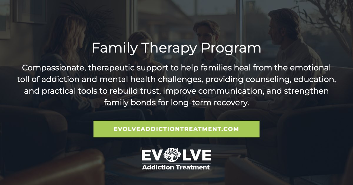 Family Therapy Program - Evolve Addiction Treatment